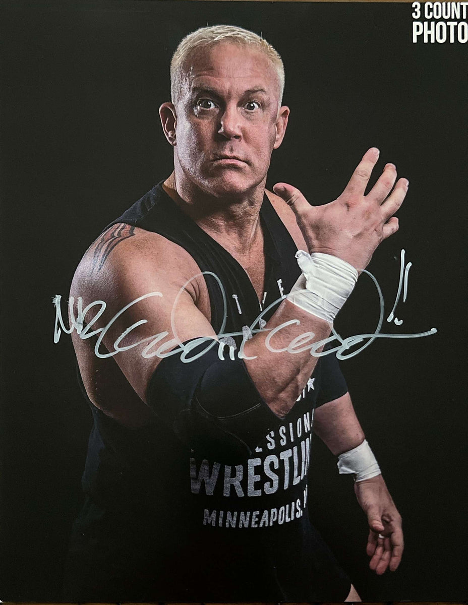 WWE Former Star Mr. Anderson Signed 8x10" Autographed Promo Photo Edit ...